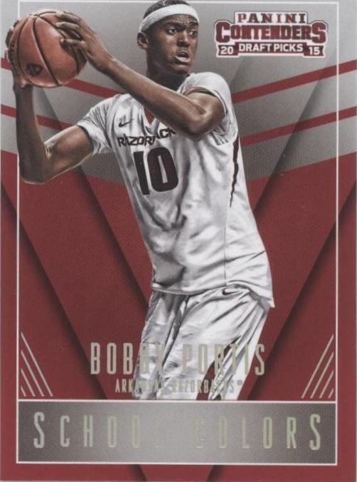 2015-16 Panini Contenders Draft Picks - School Colors Bobby Portis #5 ...