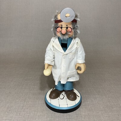 Zim's Doctor Heirloom Nutcracker Wooden 1997 12" Tall | eBay