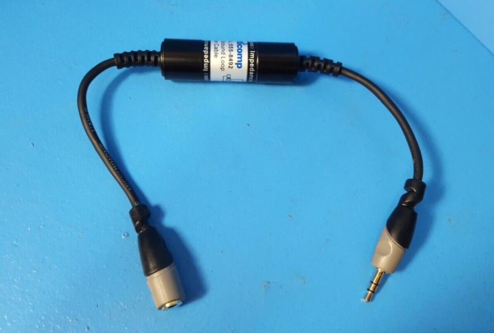GROUND LOOP ISOLATOR, 555-8492, MULTICOMP, MALE TO FEMALE 3.5mm, Noise ...