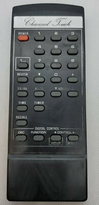 Original Channel Touch TV Audio Video Remote Control | eBay