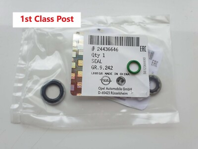 Vauxhall Air Con Condenser Seals Gasket ORing Set GM24436646, 24436644 ...