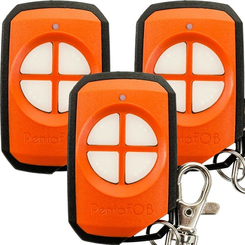 Elsema PentaFOB FOB43304 Orange Garage Door Remote Control Four Button ...