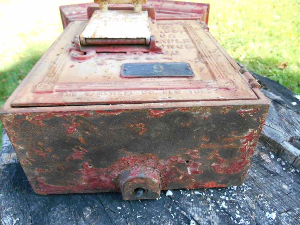 Antique Gamewell Cast Iron Fire Call Box #9 | eBay