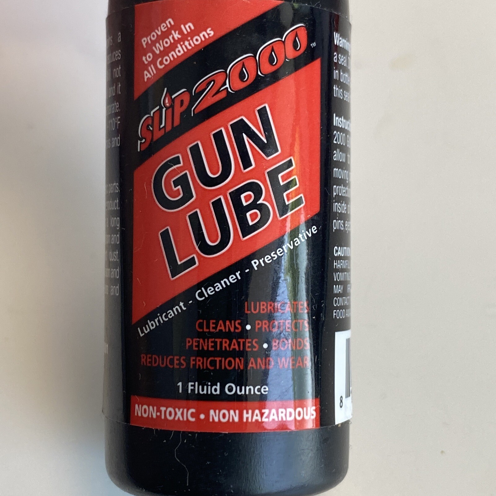 Slip 2000 Gun Lube 1oz. 60001 If07766n Cleaner for sale online | eBay