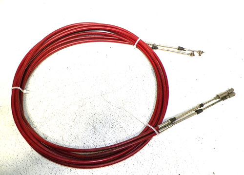 Morse Teleflex 16 Foot push pull Shift and throttle Cables D32377-003 ...