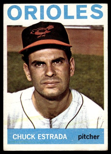 1964 Topps Chuck Estrada #263 Baltimore Orioles Baseball Card | eBay