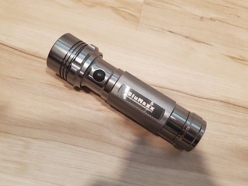 Blumaxx High Performance LED Flashlight - 6" Metal Body - 2 Brightness ...