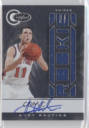 2010-11 Totally Certified - Rookie Andy Rautins #185 /599 (AU, MEM, RC ...