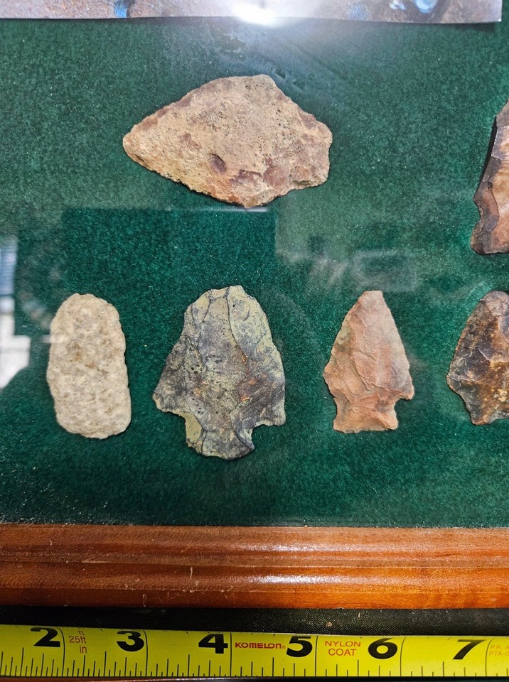 Arrowhead Case 17 Arrowheads Found At Cordele Ga | eBay