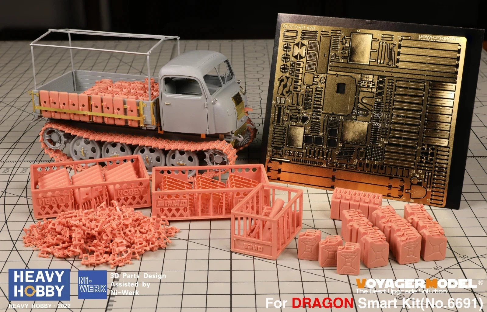 Heavy Hobby SK-35002 1/35 WWII German RSO Super Kit for Dragon/Das Werk ...