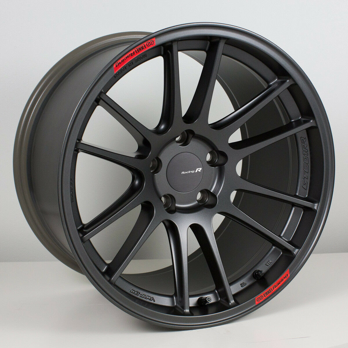 Enkei GTC01RR 18x9.5 5x114.3 22mm Matte Gunmetal Wheel - 504-895-6522GM ...