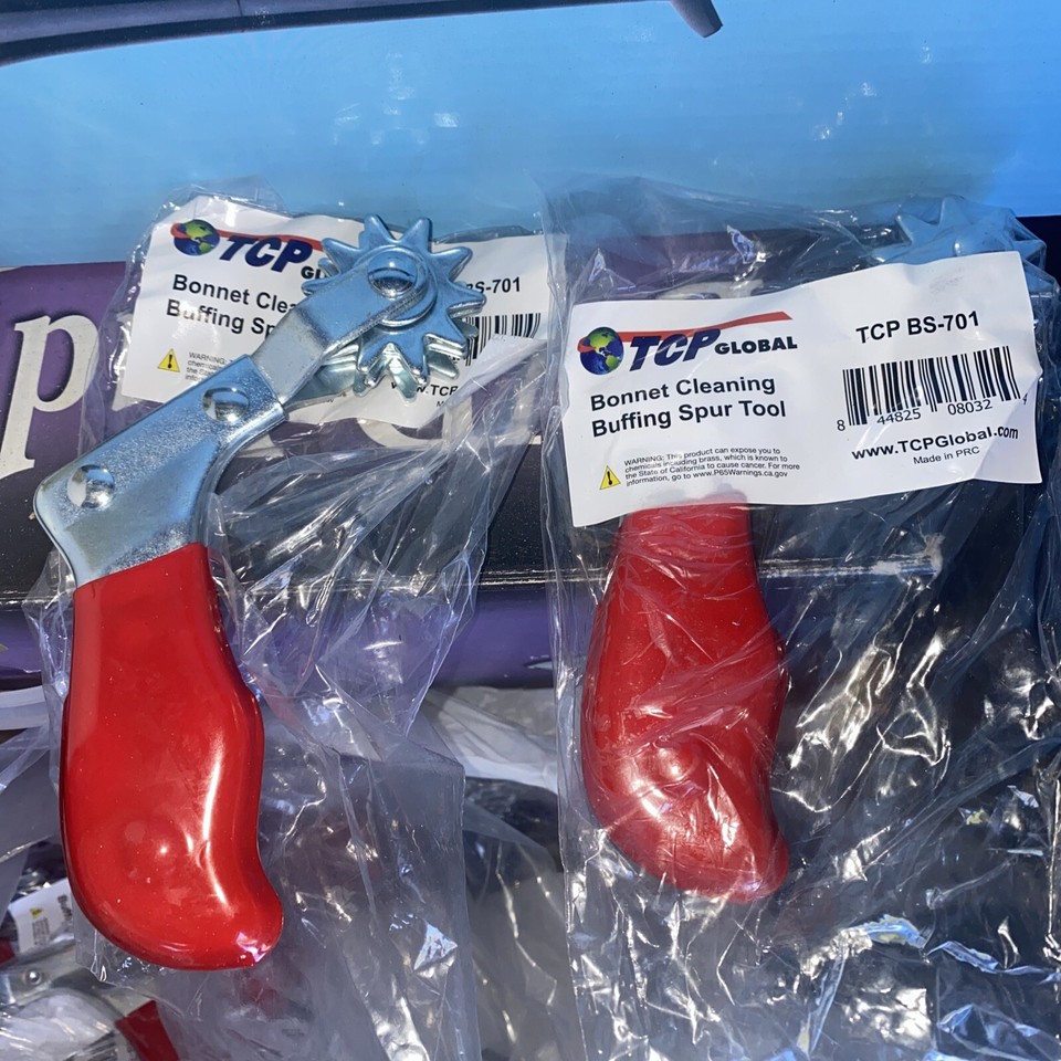 5 Polishing Buffing Pad Cleaning Spur Tool Buff Detail Car Polisher ...