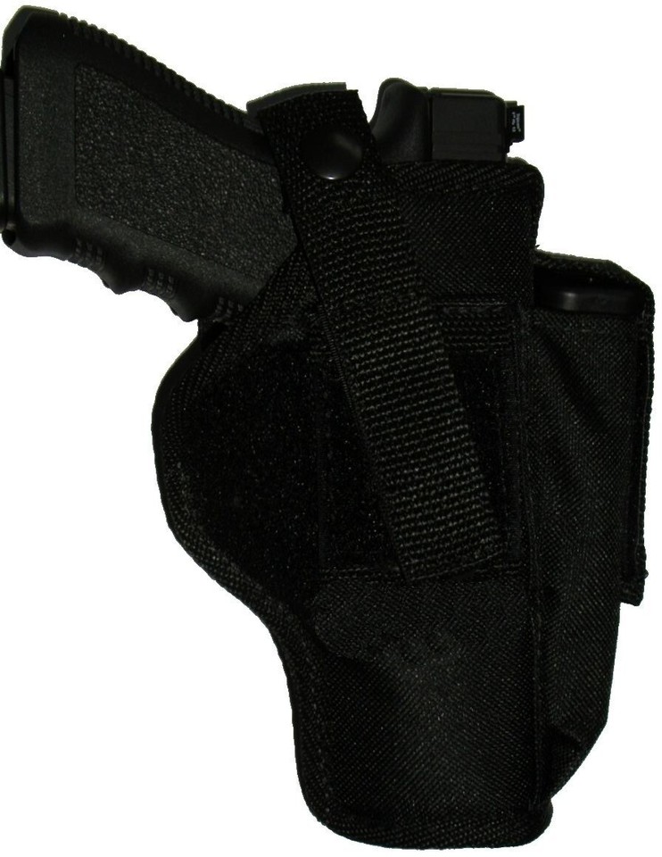 USA Mfg Belt& Hip holster With Mag pouch EAA Witness 9 mm 10mm 40 38 45 ...