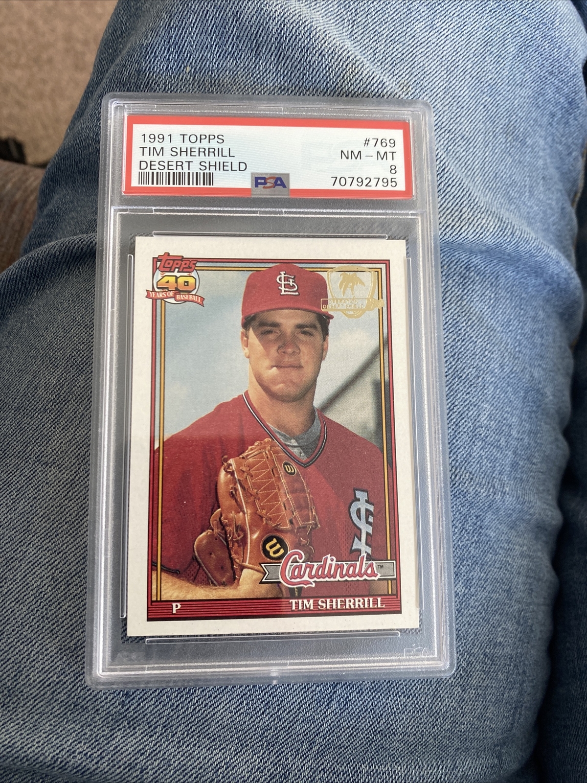 1991 Topps - #769 Tim Sherrill (RC) for sale online | eBay