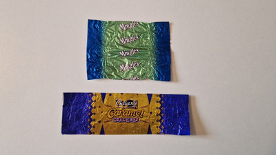 Small Chocolate Bar Wrappers- Mingles Ind Sweet and Galaxy Caramel ...