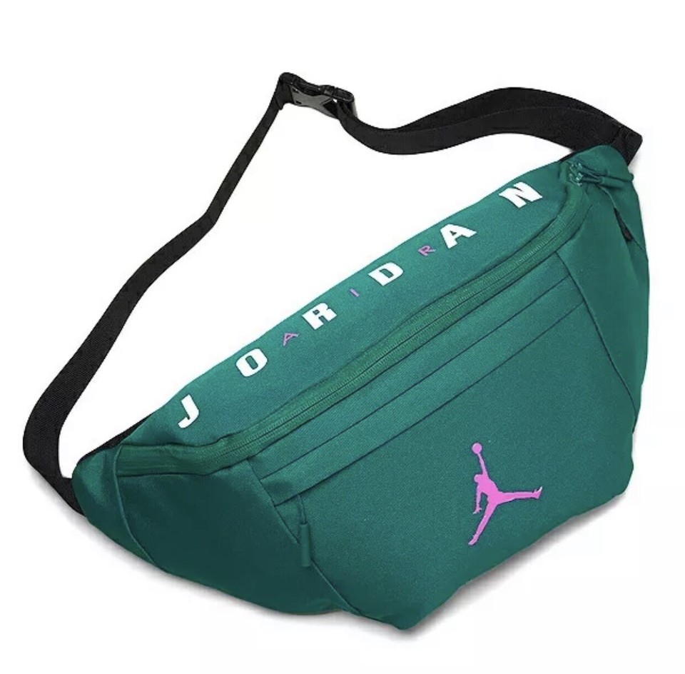 Nike Air Jordan Retro Jumpman Crossbody Oversized Waist Fanny Pack ...
