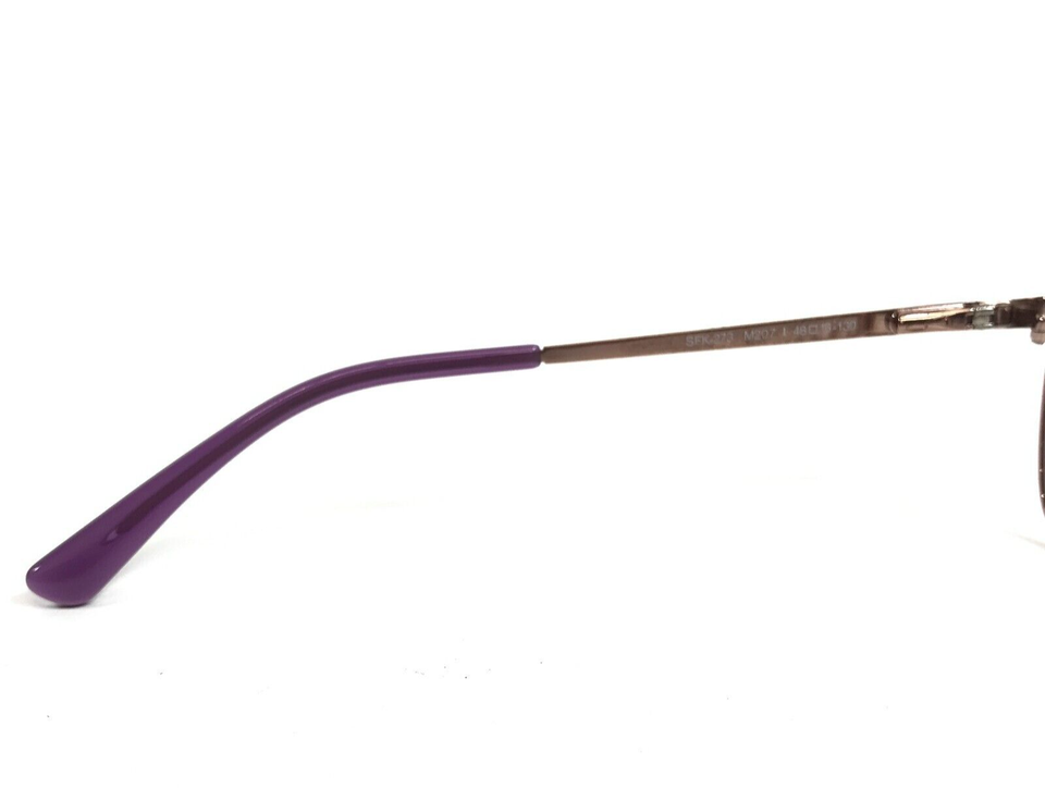 Superflex Kids Eyeglasses Frames SFK-273 M207 Purple Rose Gold Cat Eye ...