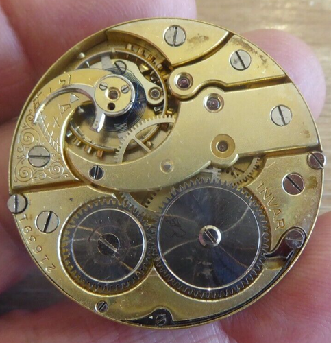 INVAR QUALITY GENTS POCKET WATCH MOVEMENT WORKING | eBay