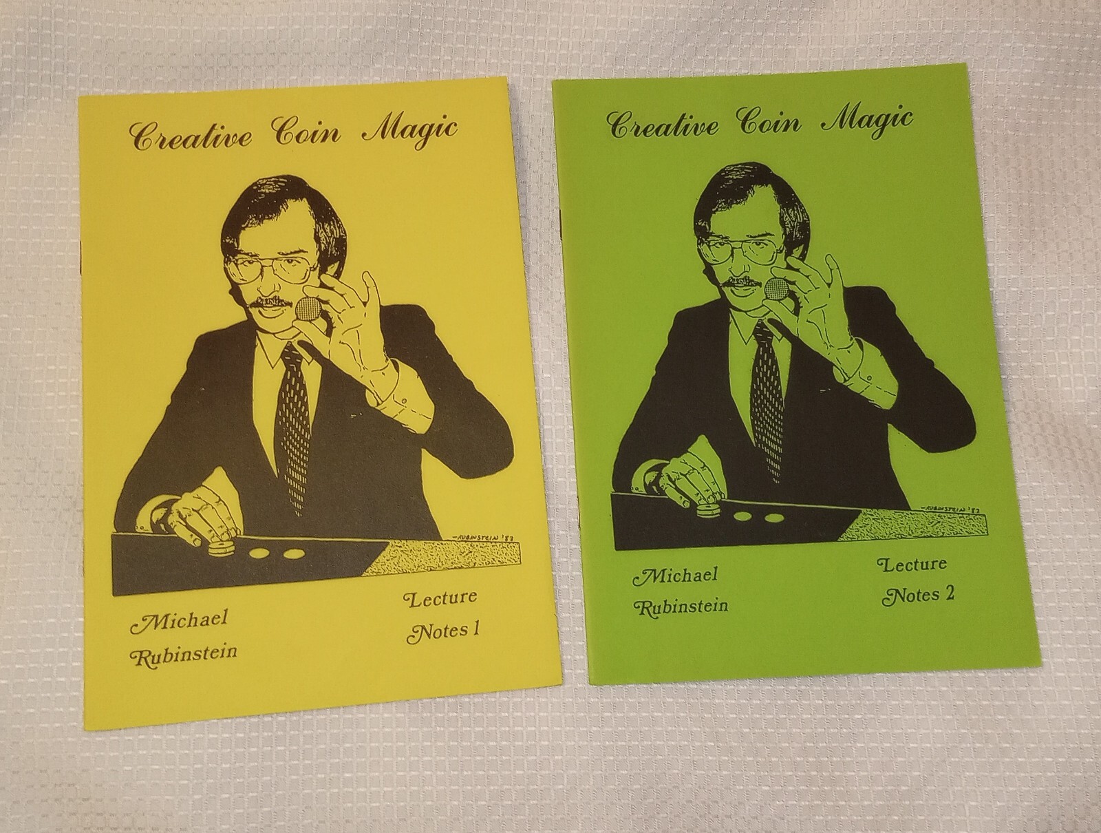 Michael Rubinstein Creative Coin Magic 2 Volume Set Out Of Print | eBay