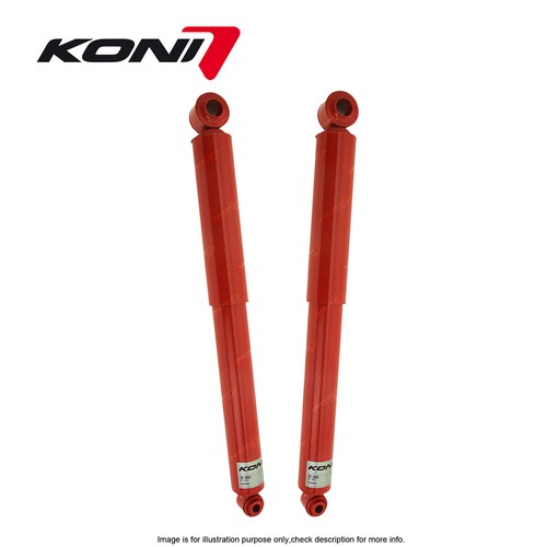 2x Rear KONI Heavy Track Adj Shock Absorbers for Ford Ranger Ranger T6 ...