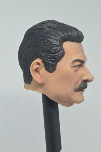Custom 1/6 Joseph Stalin Soldier Male Head Sculpt for 12'' HT Phicen ...