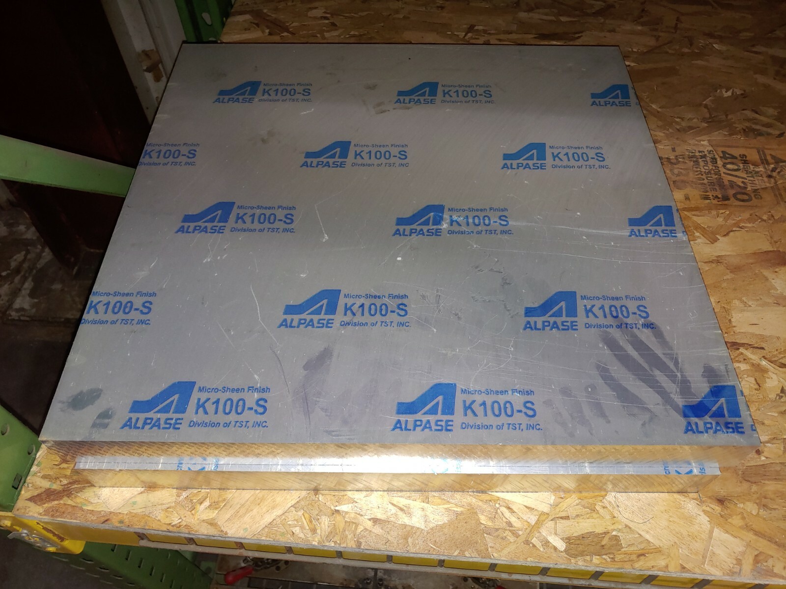 2" Thickness Cast Aluminum Tooling Plate - Cut to 24” x 23” - Alpase ...