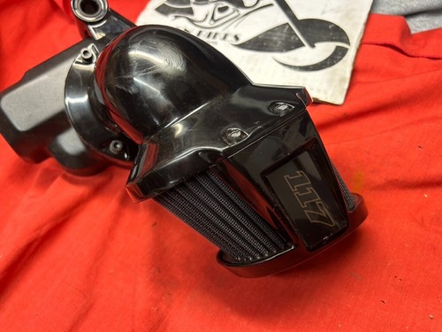 Genuine HARLEY Milwaukee 8 SCREAMIN EAGLE BLACK 117 HEAVY BREATHER AIR ...