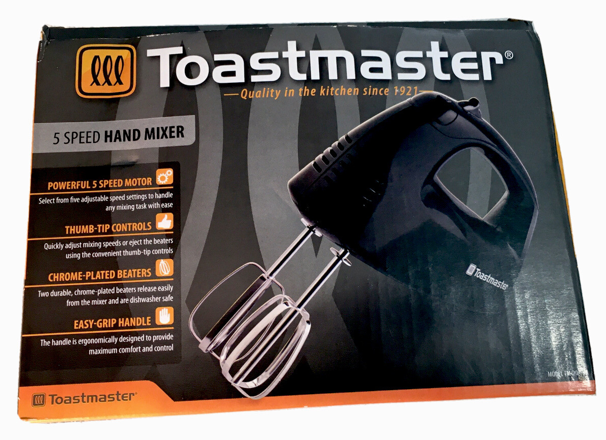 Toastmaster 5 Speed Hand Mixer, New | eBay
