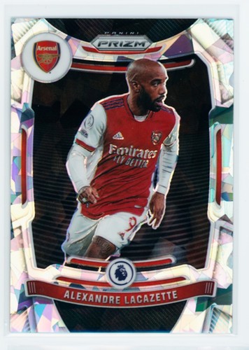 2021-22 Alexandre Lacazette Panini Prizm Cracked Ice Arsenal FC Card 12 ...