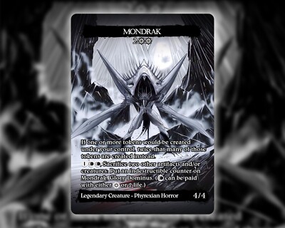Mondrak, Glory Dominus - MTG Custom Card - Alter Magic: The Gathering ...