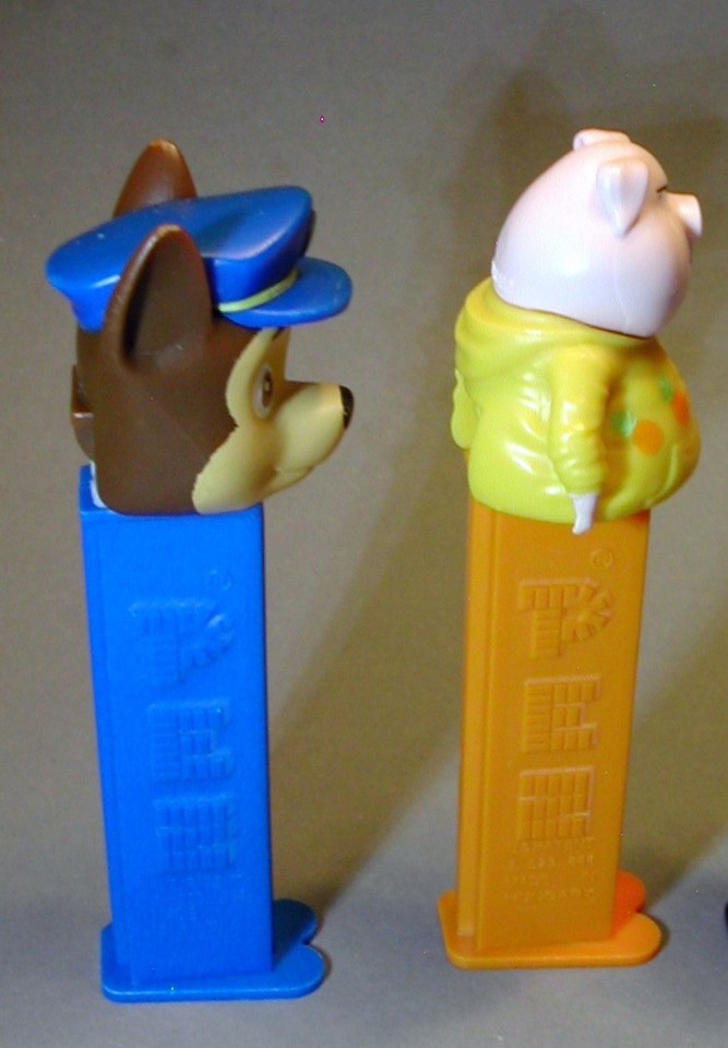2 x PEZ Spender : Chase Paw Patrol Hund + Gunter Disney Film Sing 2 ...