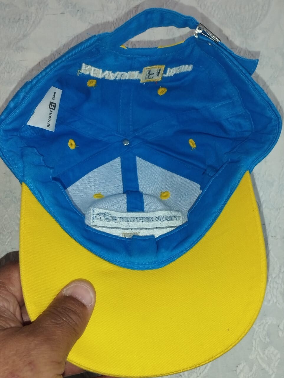 RENAULT F1 Team Spirit Official Cap Hat - Blue Yellow… - Gem
