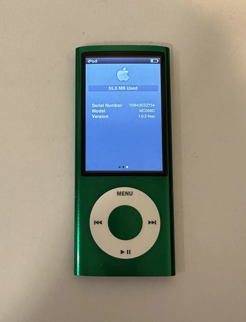 Ipod Nano 5th Generation Green