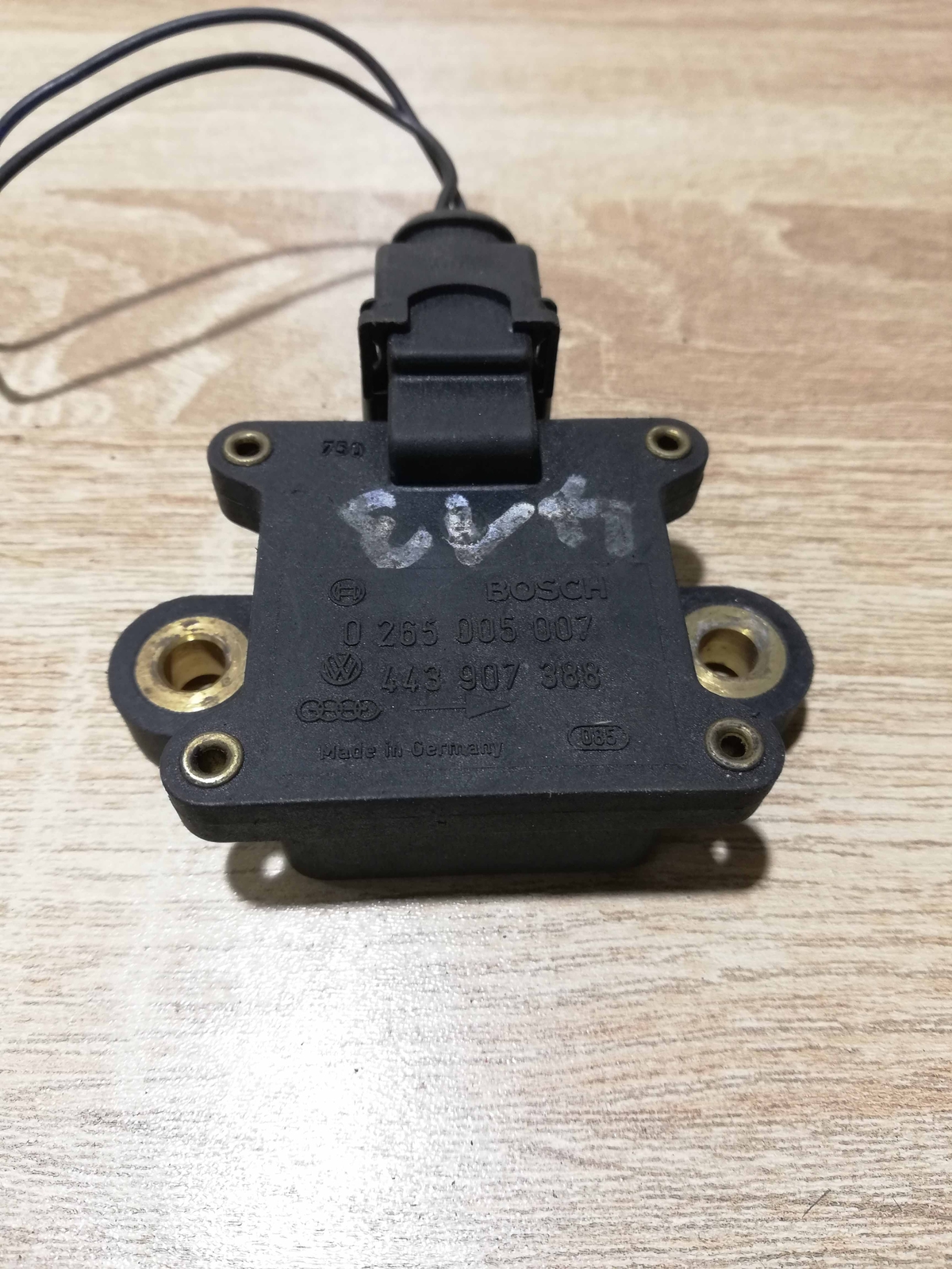 Audi V8 D11 443907388 0265005007 ACCELERATION PEDAL POTENTIOMETER ...