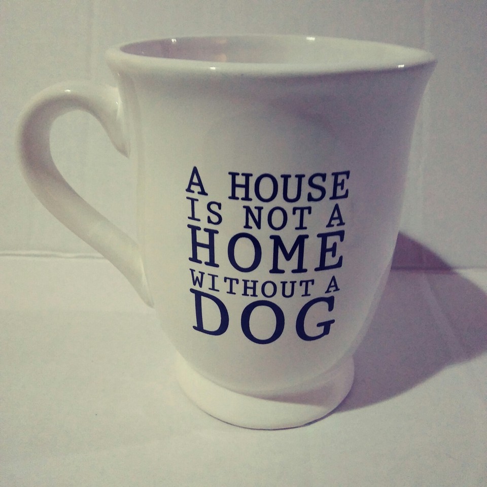 I Ruff You Coffee Mug Mudpie Dog Lover Cup | eBay