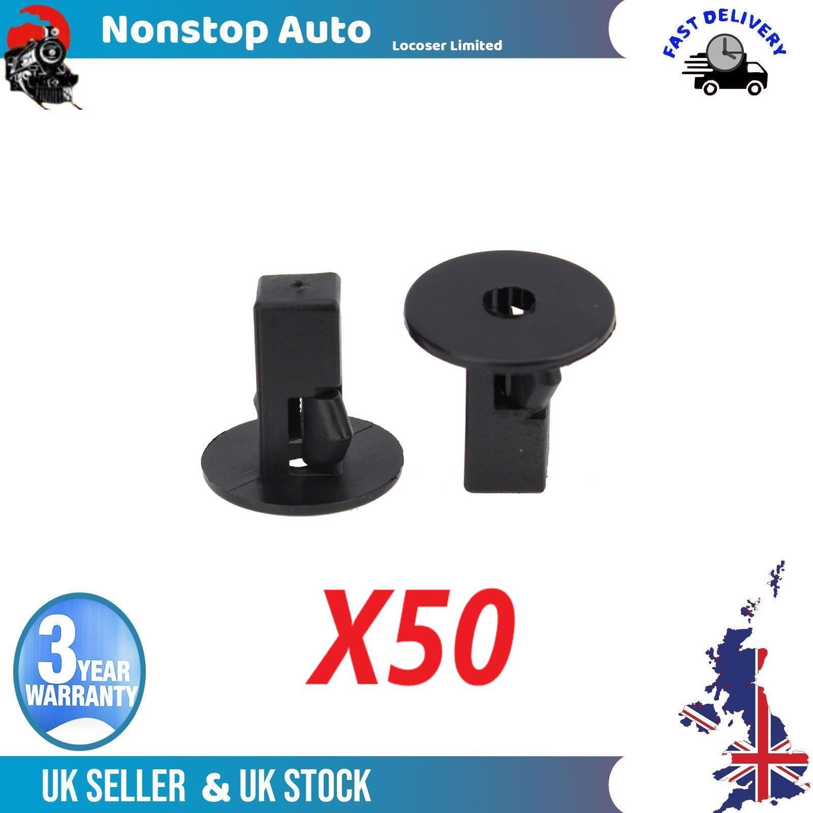 50X Screw Mounting Grommet Wheelarch Inner Wing Bumper Trims For LEXUS ...