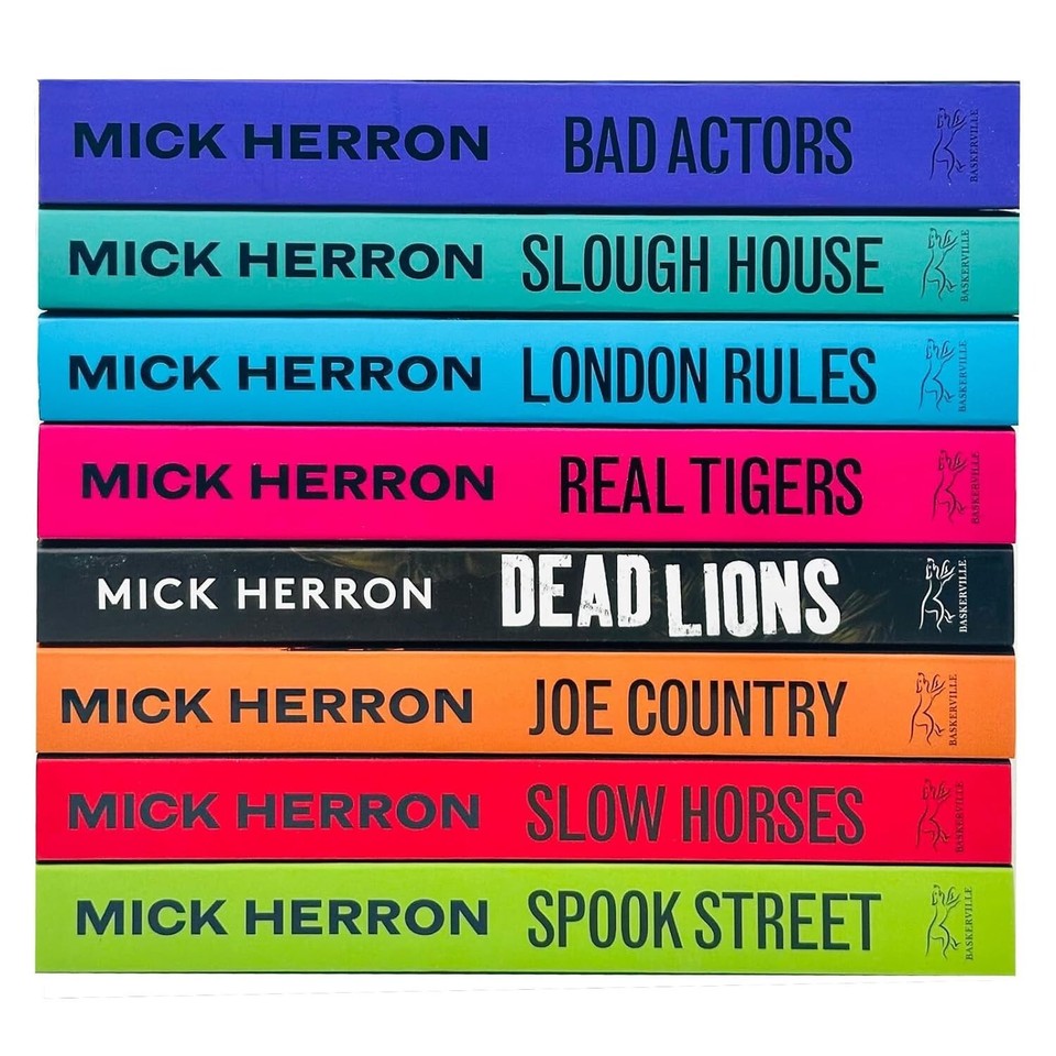 Slough House Thriller Series 8 Books Collection Set By Mick Herron Slow ...