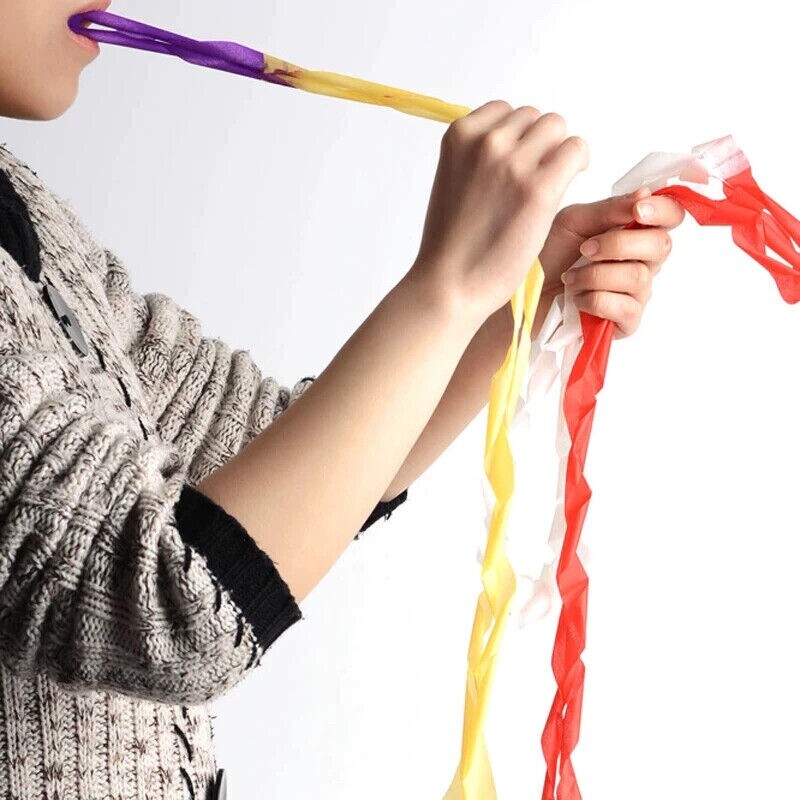 Magicians Prop Mouth Coil Trick Multi-color Stage Magic Tricks T14 | eBay