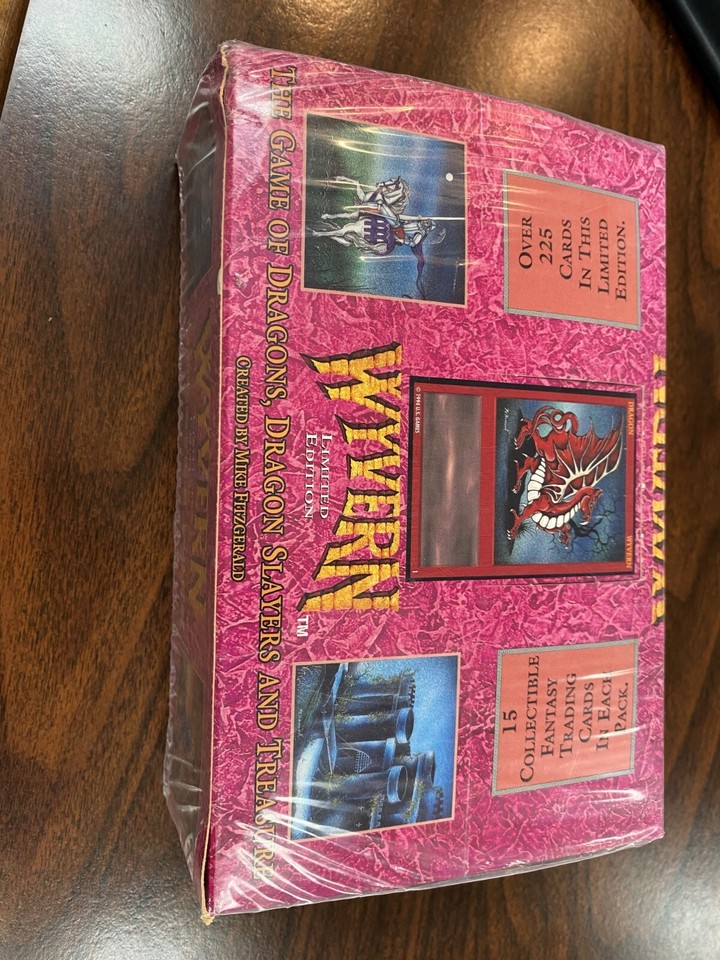 Wyvern Limited Edition Booster Box, Factory Sealed Rare! | eBay
