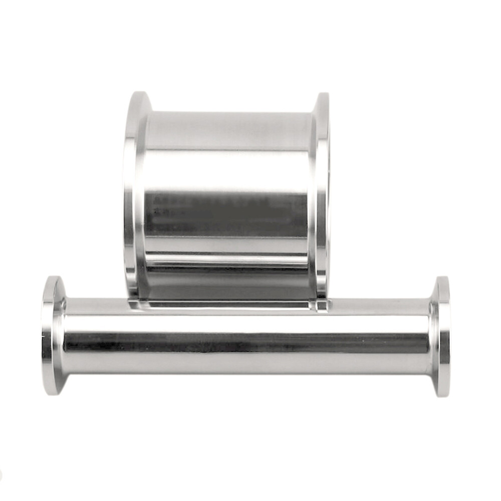 KF Straight Equal Length 1"~20" Adapter Flange Ferrule Vacuum Fitting ...