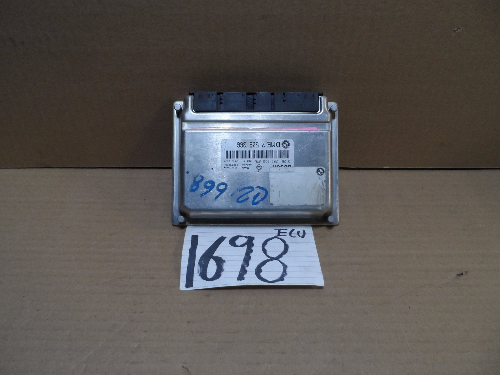 2003 BMW X5 3.0L #1698 Engine Computer ECM ECU ( DME7 506 366 ) | eBay
