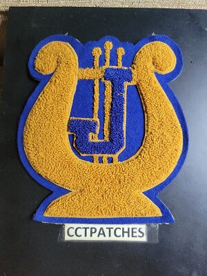 VINTAGE JACKSONVILLE, ALABAMA HIGH SCHOOL MUSIC LETTERMAN HARP PATCH | eBay
