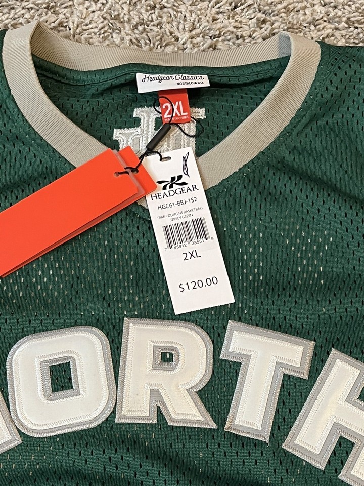 Trae Young High School Basketball Jersey Headgear Classics Streetwear ...