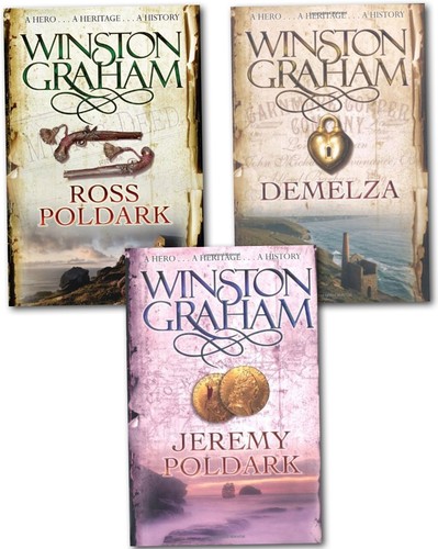 Winston Graham Poldark Series Books Collection Set A Novel of Cornwall ...