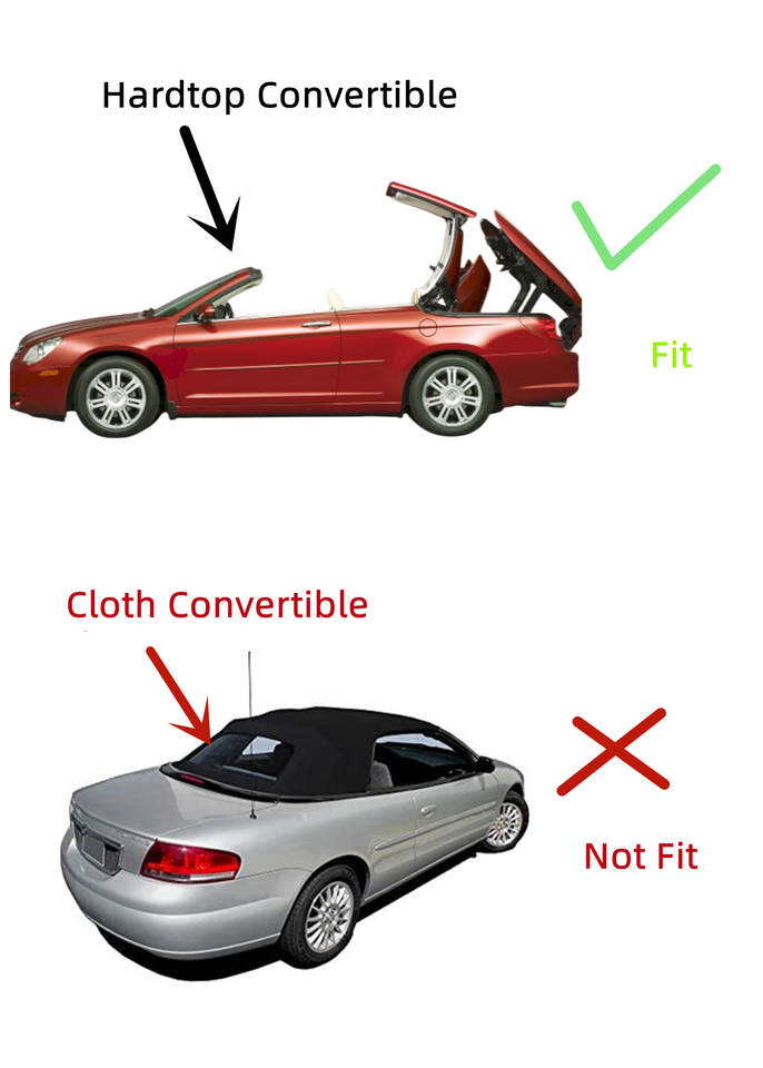 Fits 2001-2006 Chrysler Sebring Hardtop Convertible Back Window Glass ...