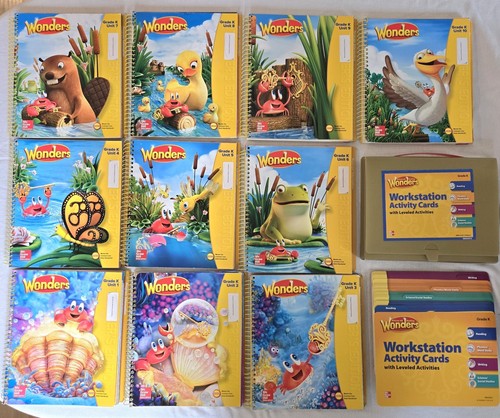Reading Wonders Gr K Teacher Edition Units 1-10 + Cards Homeschool ...