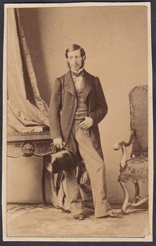 Count Leon de Besplat Nobility Portrait CDV Photo 1860 | eBay