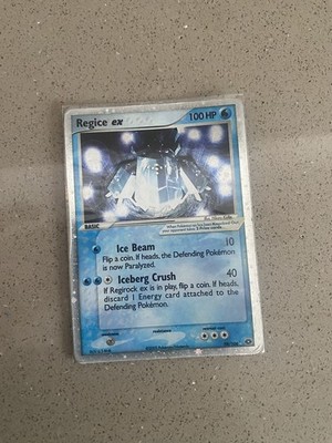 2005 Pokemon TCG Regice EX 98/106 Emerald Holo Ultra Rare - HP ...