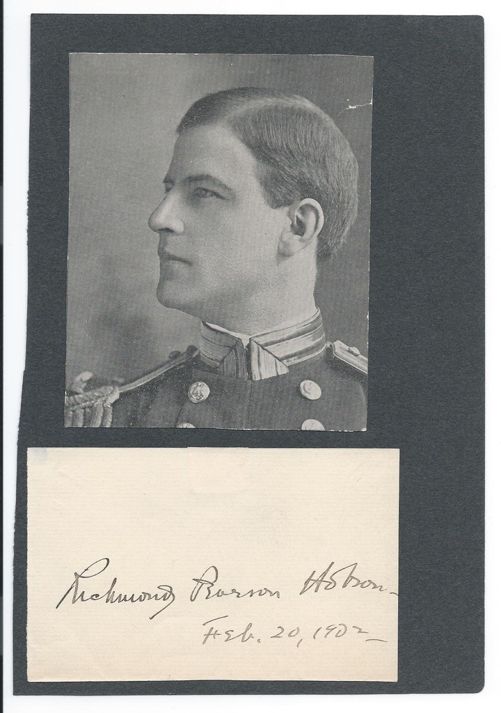 Admiral Richmond P. Hobson cut signature Medal of Honor | eBay
