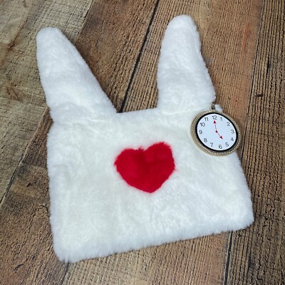 Disney Alice in Wonderland White Rabbit Purse Envelope Style Pouch ...